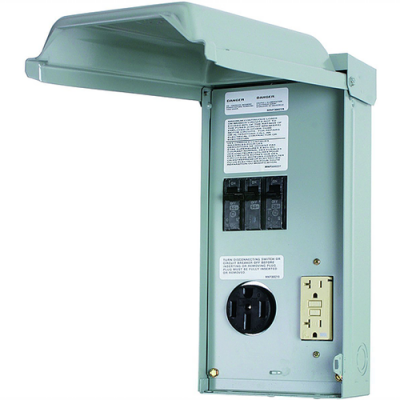 GE 2-in-1 Outlet Box (240V AND 120V) (N. and S. America, SAU, JPN ...