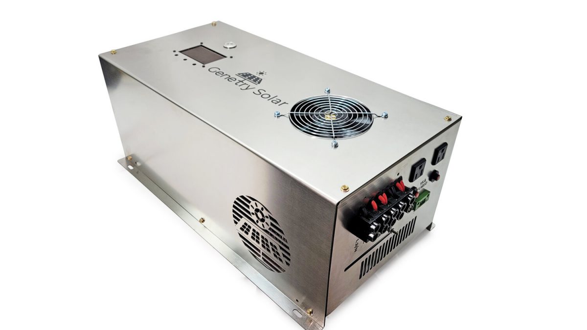 Genetry Solar 6000 Watt Pure Sine Inverter – WeCharg Distributed EV ...